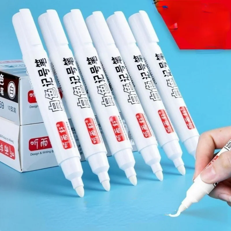 Rotulador-blanco-aceitoso-de-1-piezas-bol-grafos-de-Graffiti-l-piz-de ...