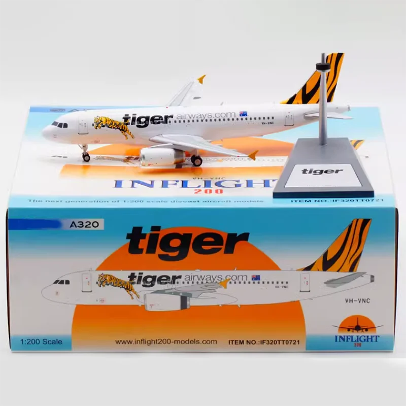Inflight-Diecast-1-200-Scale-Tiger-Airways-A320-VH-VNC-Aircraft ...