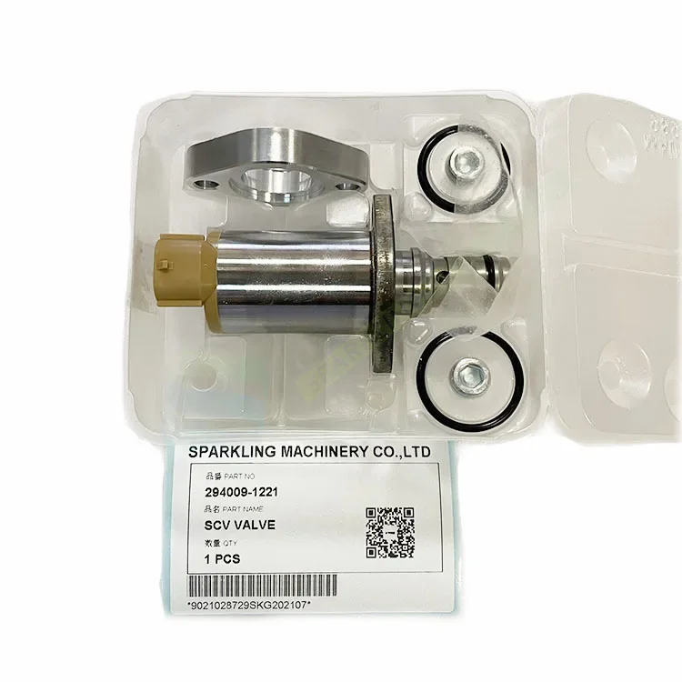 Fuel Injector Pump SCV Valve 294009-1221 for Excavator Hydraulic SCV ...