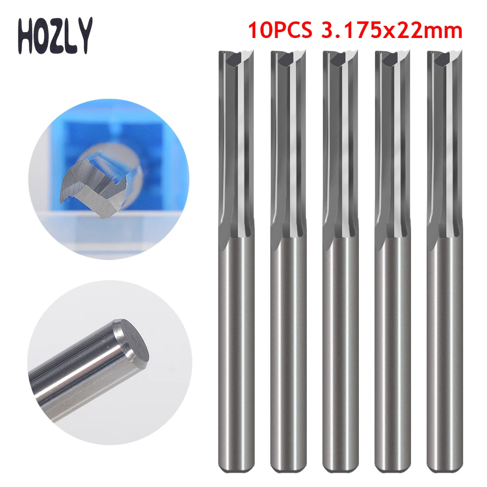 10-pieces-3-175-mm-22-mm-two-flutes-straight-slot-end-mill-CNC-two ...