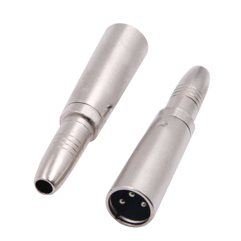 1PCS MIC 3 Pin XLR Male Plug to 1/4 Inch 6.35mm Mono Female Jack Audio ...