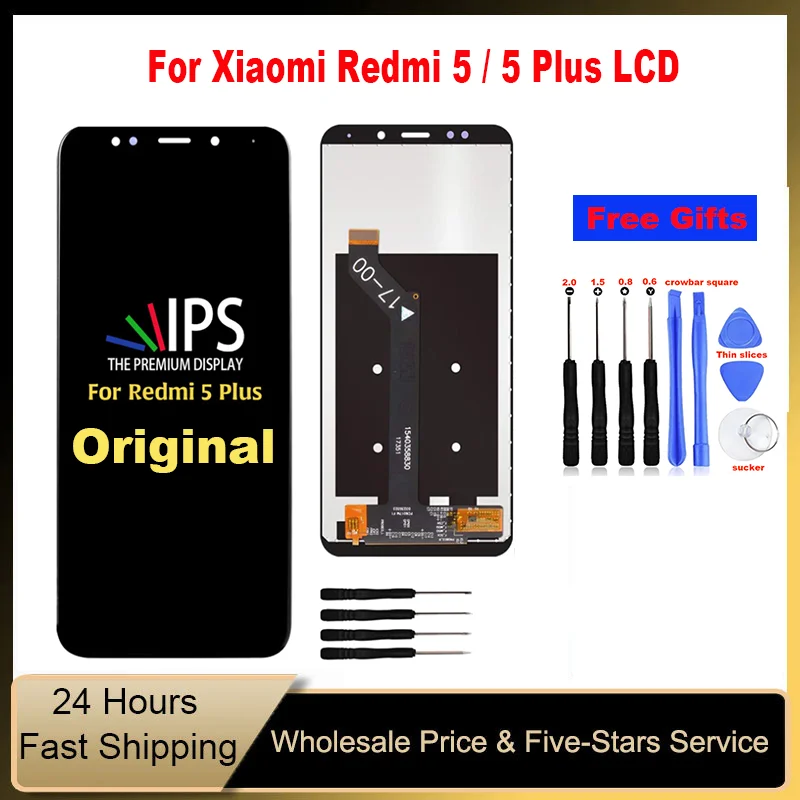 Original-For-Xiaomi-Redmi-5-Plus-LCD-Display-LCD-Display-Digitizer ...