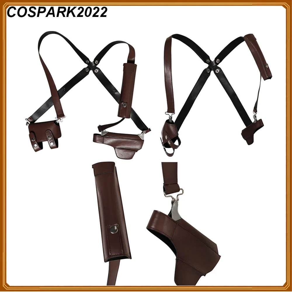 Leon-Cos-Scott-Kennedy-cintur-n-Cosplay-correa-trasera-accesorios-de ...