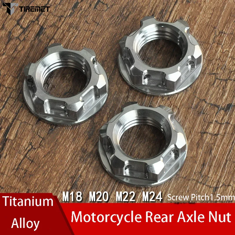 Titanium-Alloy-Nuts-for-Motorcycle-Retrofitting-Motorcycle-Rear-Shaft ...