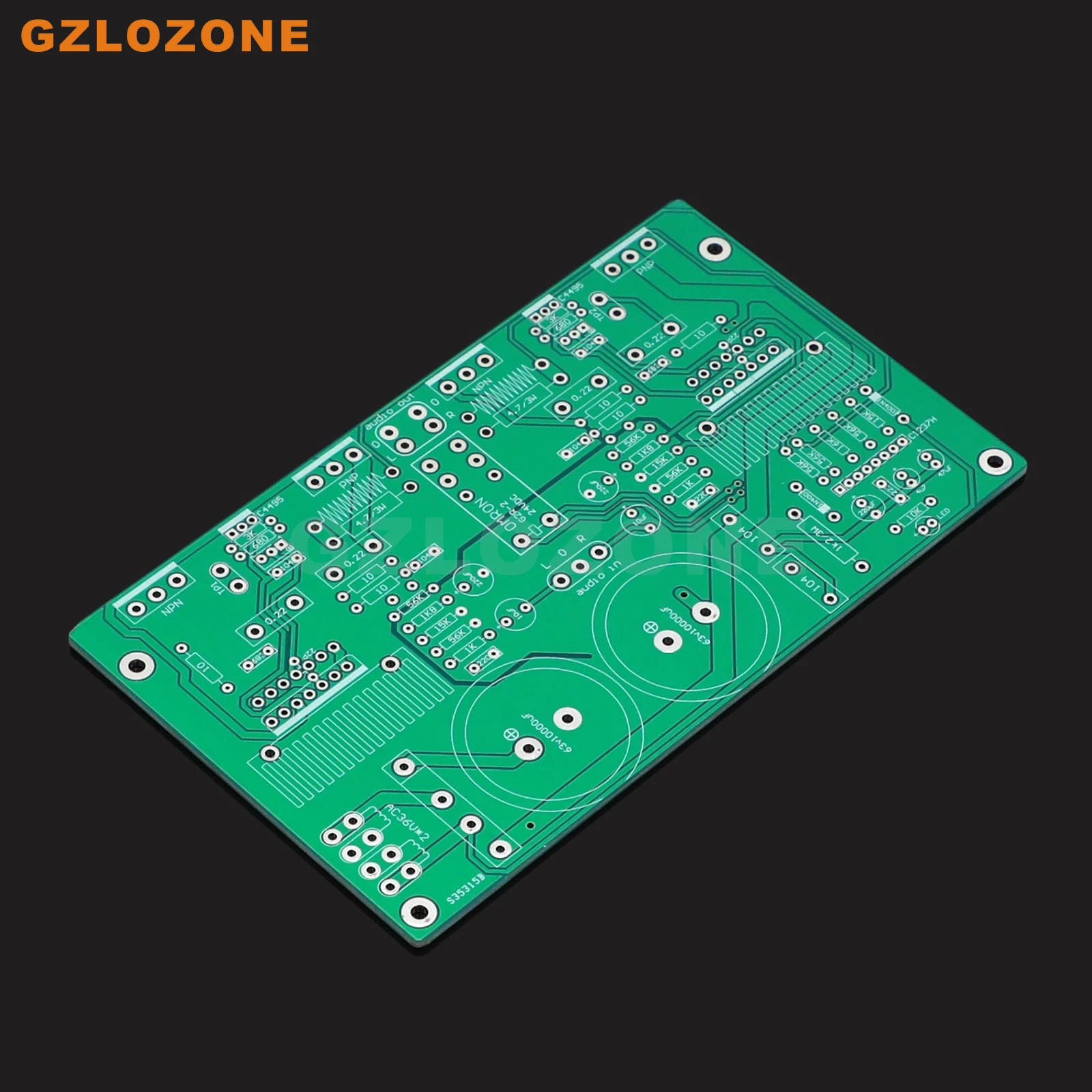 Stereo UPC1342V+NJW0302G/NJW0281G Class AB Power Amplifier Bare PCB ...