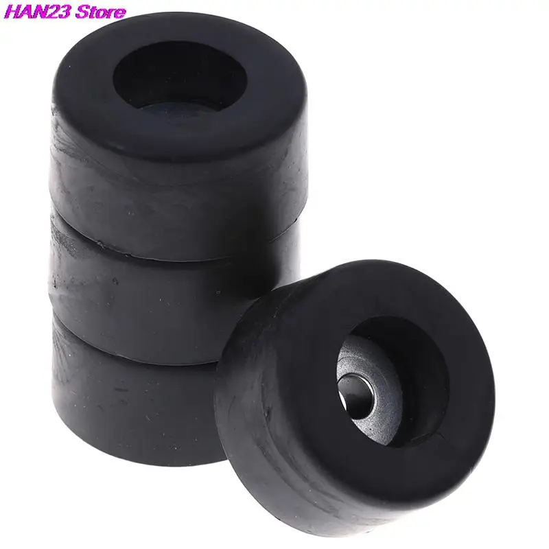 Cabinets-Rubber-Feet-Damper-Pad-Base-4pcs-Durable-Black-38mm-x-19mm ...