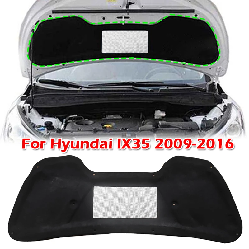 Car-Front-Engine-Hood-Heat-Insulation-Sound-Deadener-Cotton-for-Hyundai ...