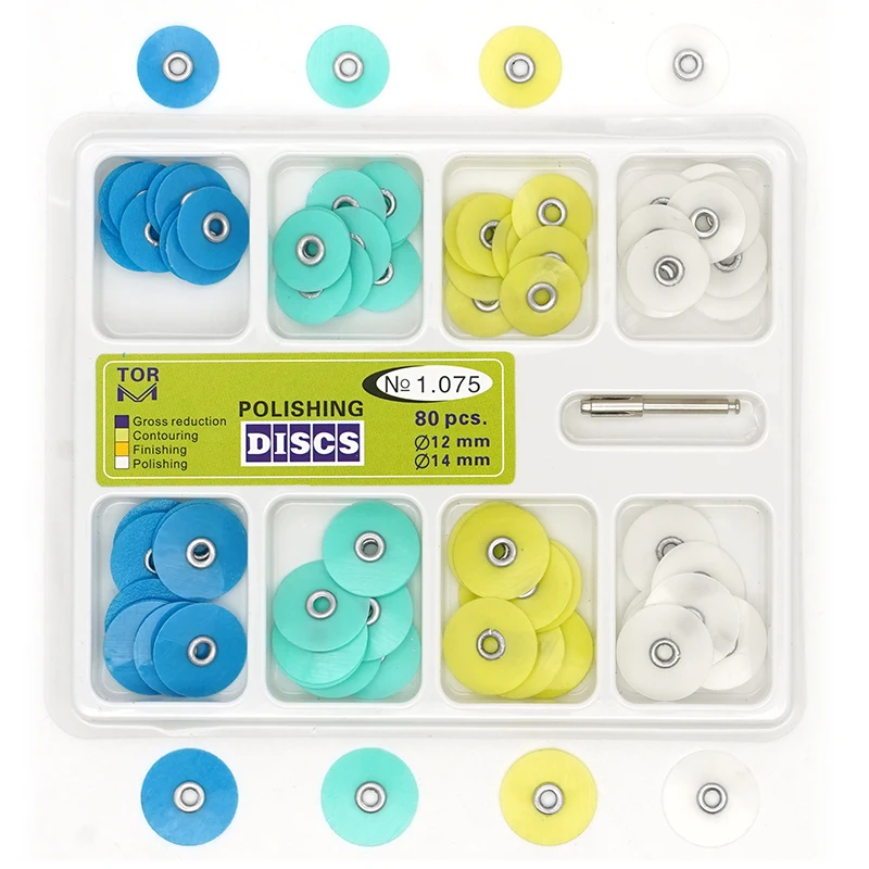 80Pcs-Box-Dental-Composite-Polishing-Disc-Gross-Reduction-Contouring ...