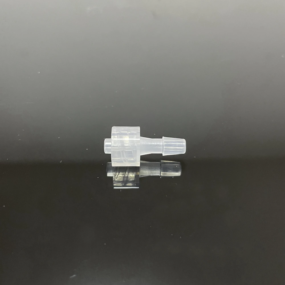 10PCS Plastic Barbed White Color Luer Fittings Medical Syringe Male ...