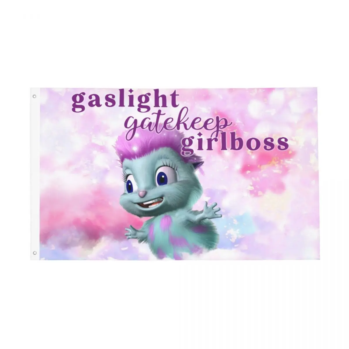 Bibble-Beliefs-Happiness-Gaslight-Gatekeep-Girlboss-Flag-Indoor-Outdoor ...