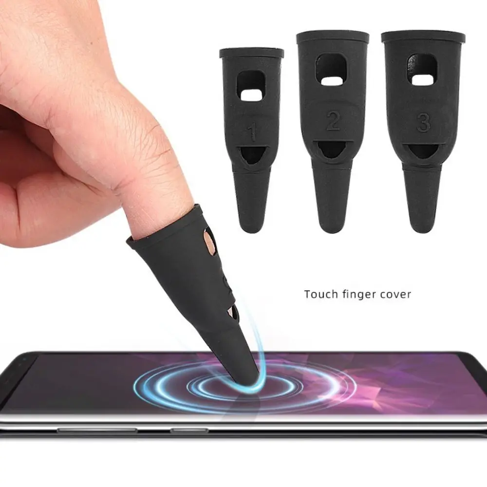 Silicone Touch Finger Cover Multi-functional High Precision Sensitivity ...
