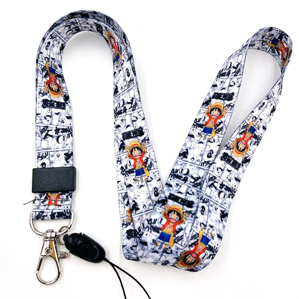Neck Strap Card Holder One Piece | Neck Key Lanyard Anime One Piece ...