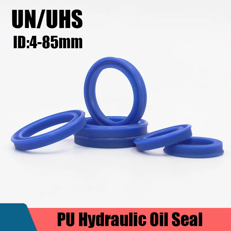 6pcs UN/UHS Hydraulic Oil Seal Radial Shaft Hydraulic Seal Polyurethane ...