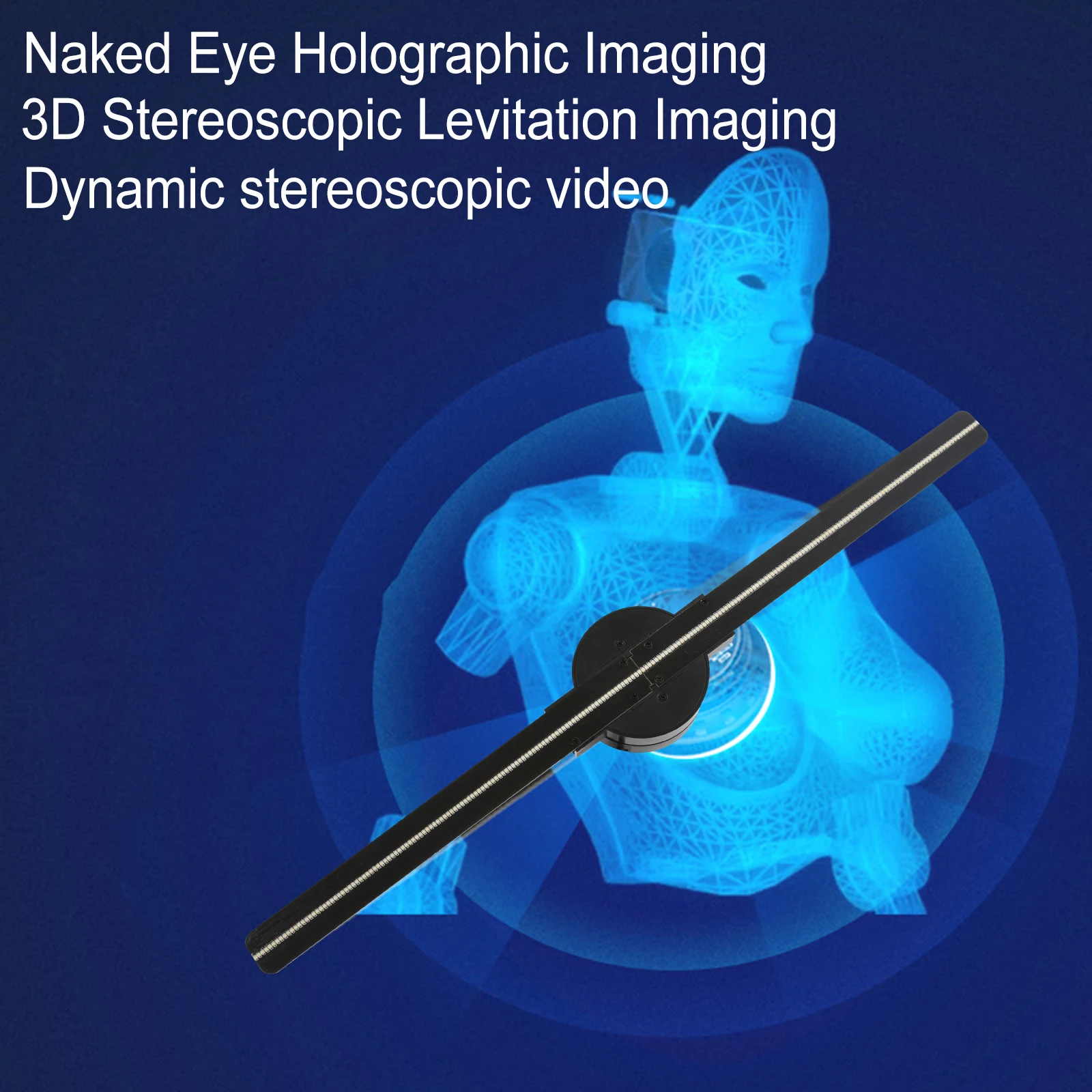 3d голографический проектор Naked Eye, 42 см, светодиодный экран HD с ...
