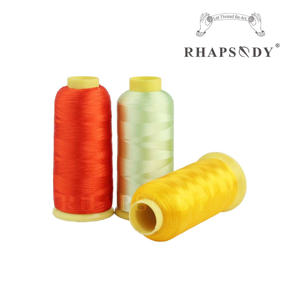 Rhapsody-145-Colors-5000m-40WT-Polyester-Embroidery-Thread-For-Brother ...
