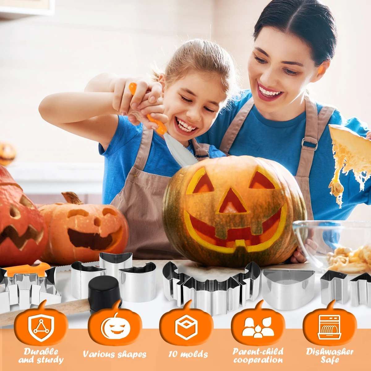 Solar System Pumpkin Carving