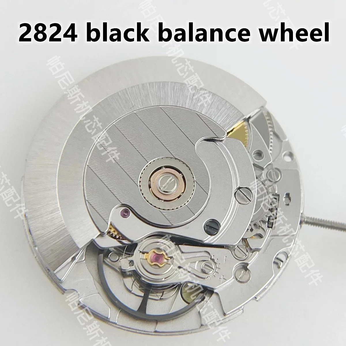 Chinese-automatic-2824-movement-ST2130-black-balance-wheel-black-date-6 ...
