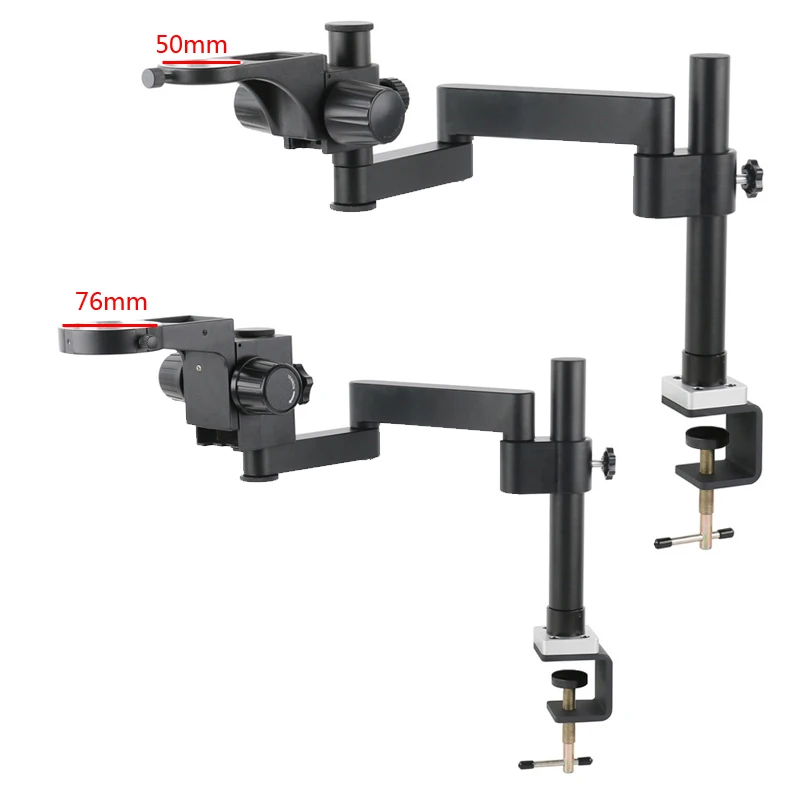 Stereo Trinocular Microscope Camera Monocular Video C mount Lens Clamp ...
