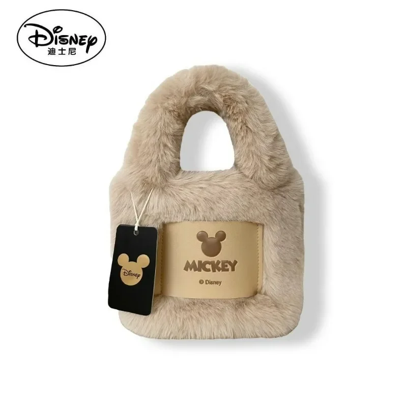 Flannel-Women-s-Fashion-Bag-Mickey-Mouse-Plush-Sweet-Bags-Soft-Fluffy ...