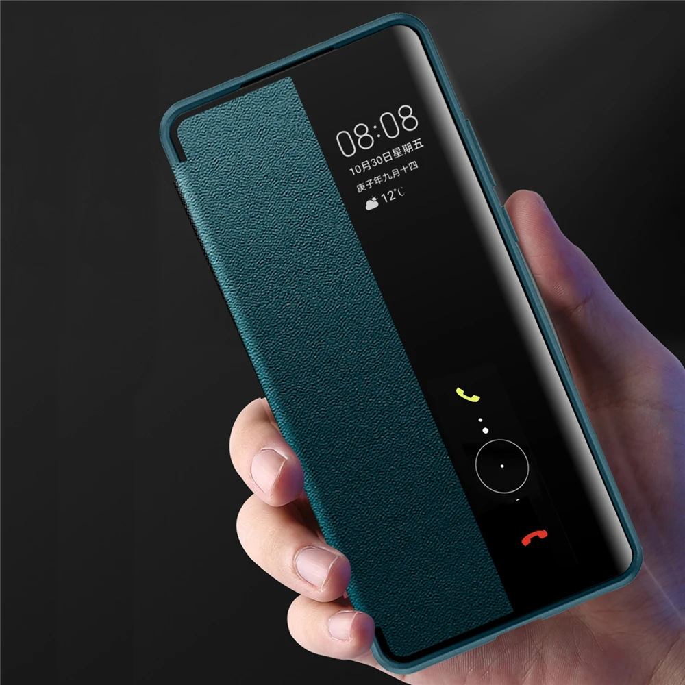 Huawei Mate Huawei P30 Pro Case Flip Cover EMAXELER Huawei P30 Pro ...