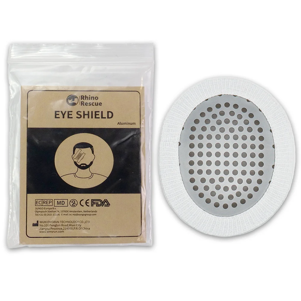 RHINO Rescue Eyes Shield Aluminum Alloy , Placed Over An Injured Or ...