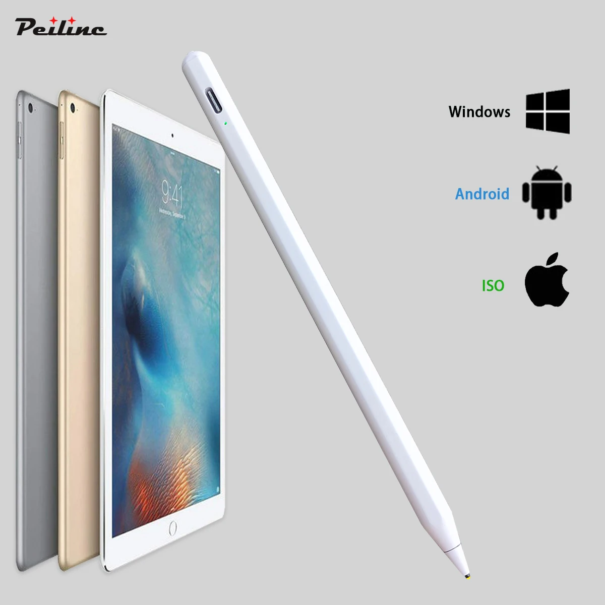 Universal Capacitive Stlus Touch Screen Pen Smart Stylus for IOS ...