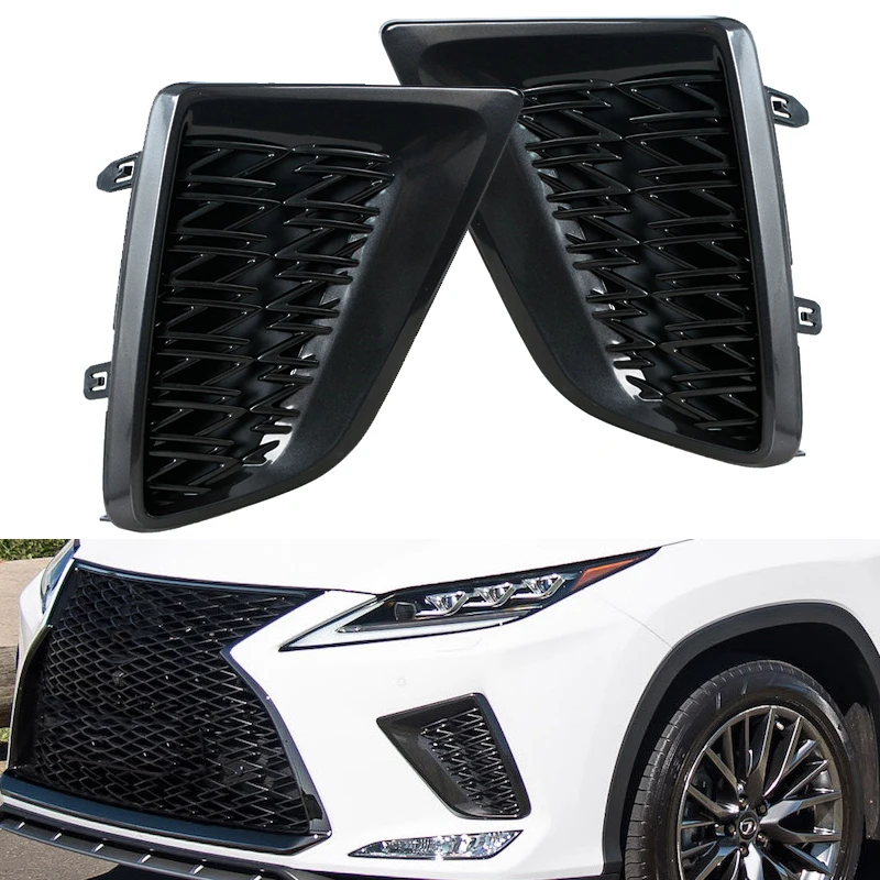 Car Fog Lights Cover For Lexus RX350 RX450H 2020 2021 2022 Front Bumper ...