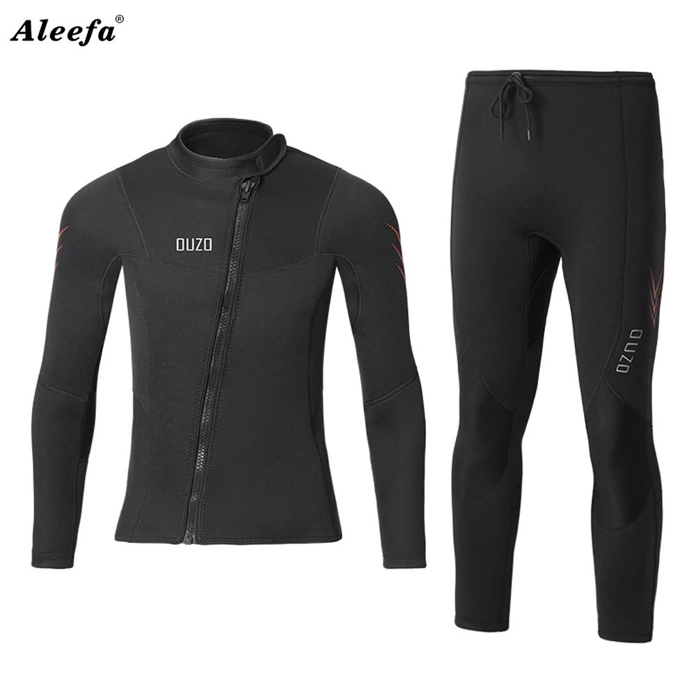 3mm Neoprene Wetsuit Jacket and Pants Set - Easy Fishing Tackle