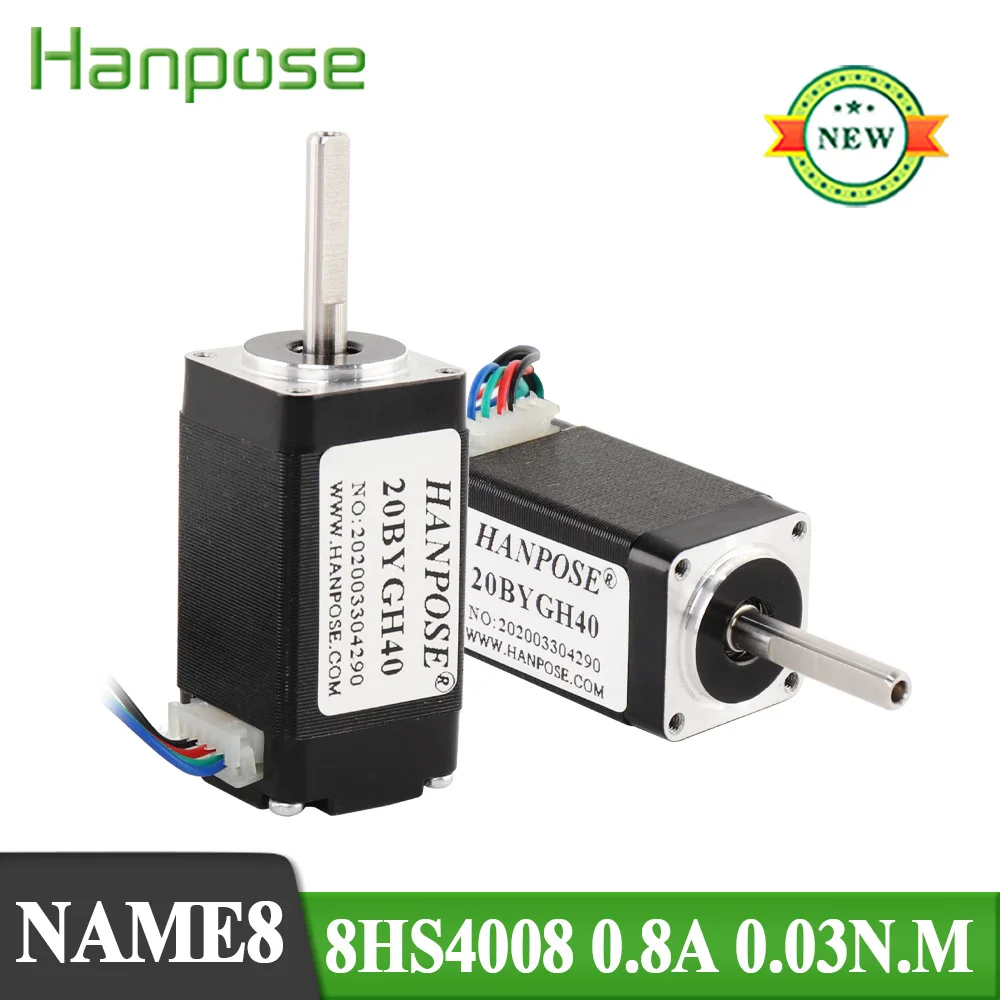 HANPOSE-Nema8-mini-Stepper-Motor-20HS40-0-8A-30mN-m-motor-for-3D ...
