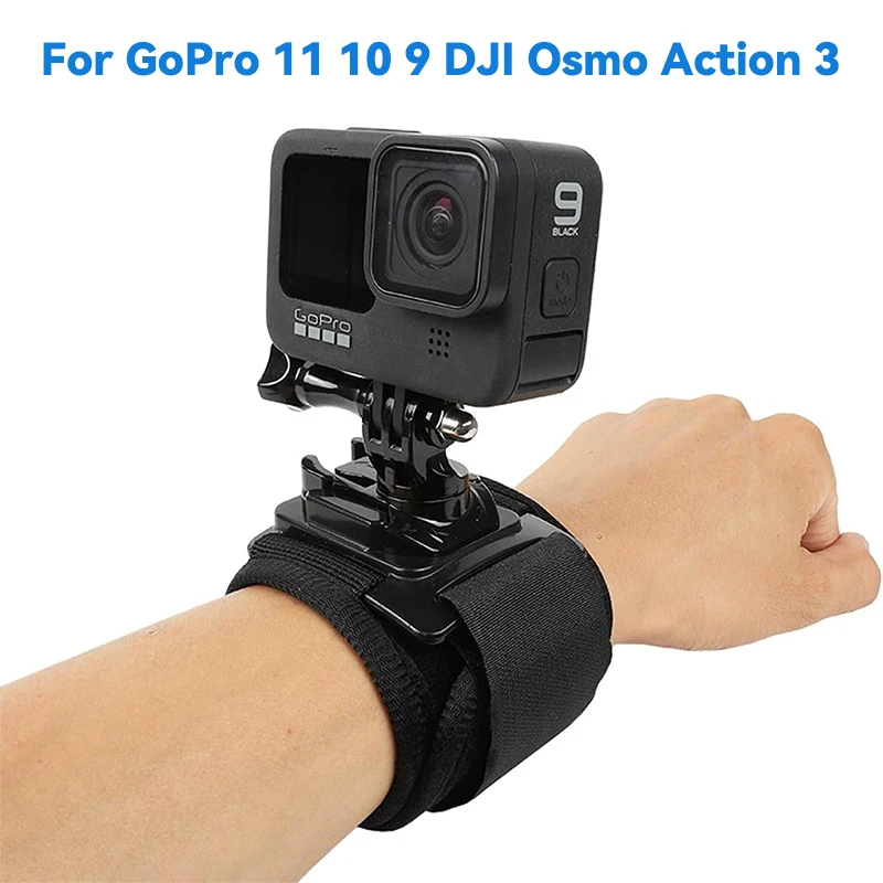 Adjustable-Tape-Arm-Mount-Wrist-Band-Mount-Action-Camera-Strap-For ...