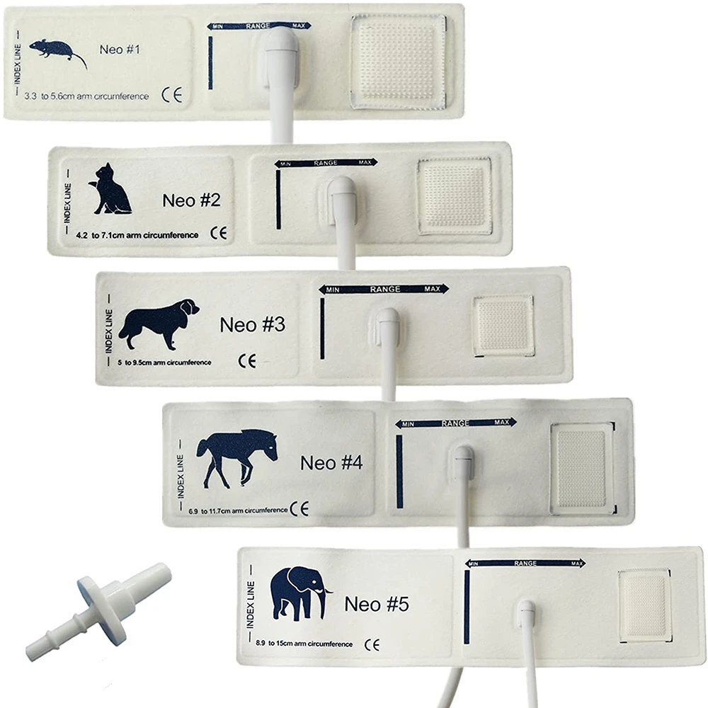 Manguito de presión arterial de animales desechables para veterinarios ...