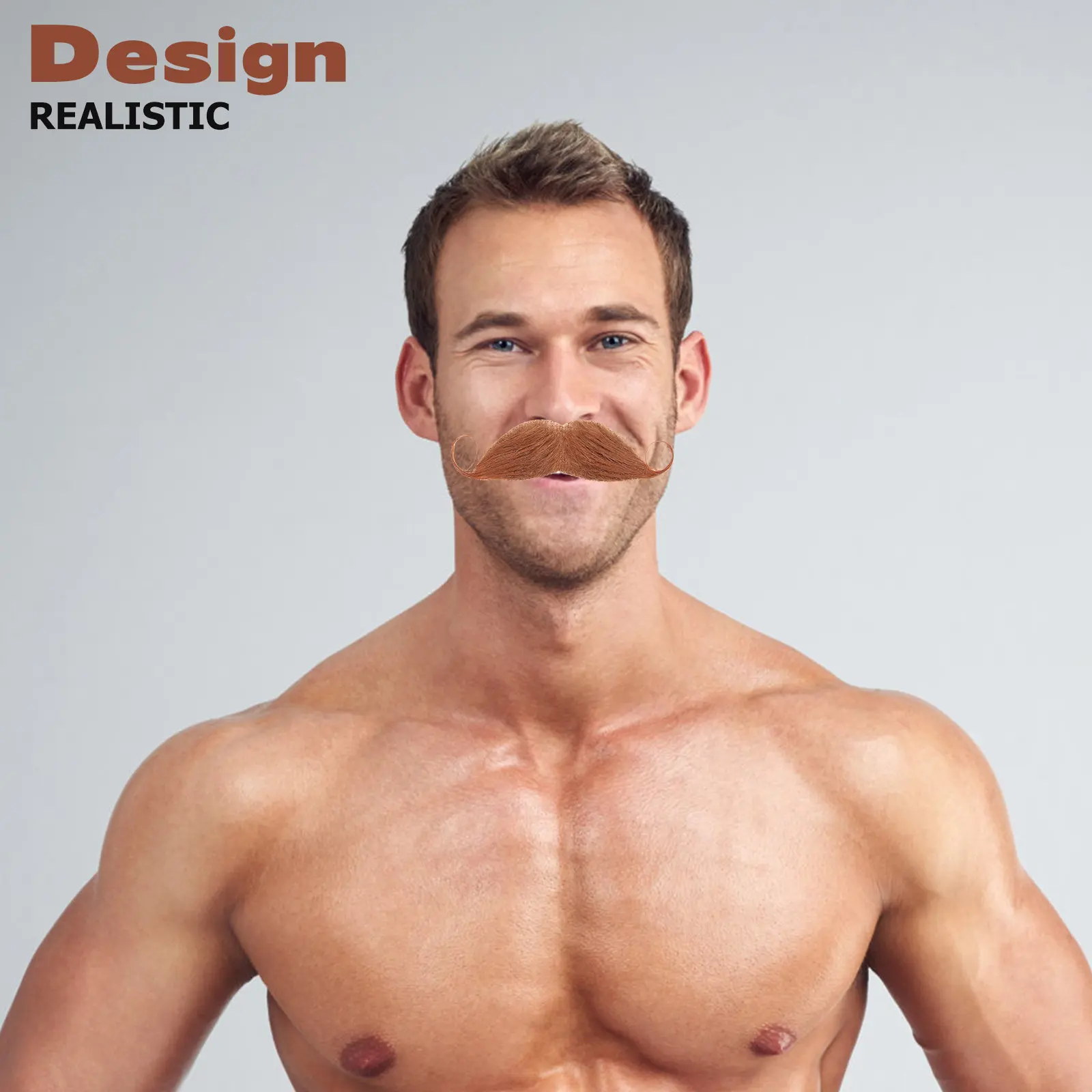 Realistic Fake Beard for Adult Cosplay Party Masquerade Costume ...