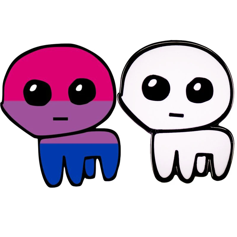 TBH Creature Introverted Autism Brooches Enamel Pin Brooch Badge Lapel ...