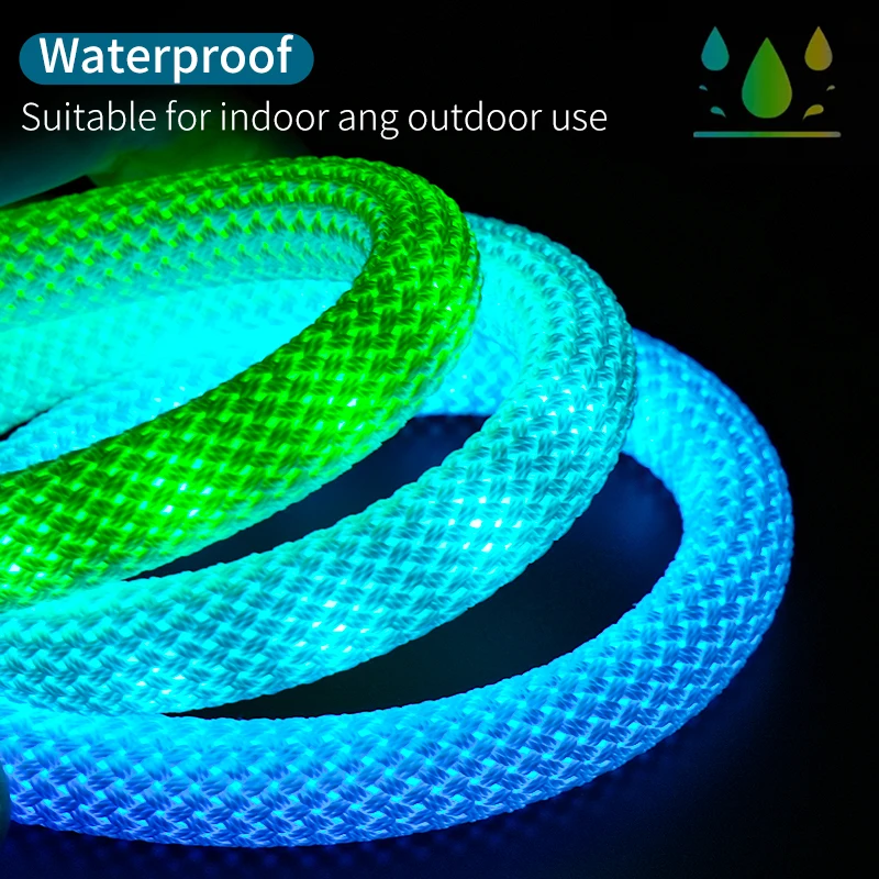 Flexible-Silicone-Strip-Tape-IP67-DC5V-WS2812B-WS2811-Neon-Led-Light ...