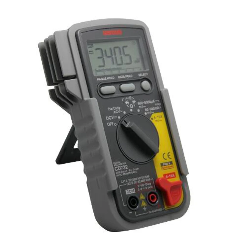 SANWA Digital Multimeter CD732 High-Speed Bar Graph Buzzer, 40% OFF
