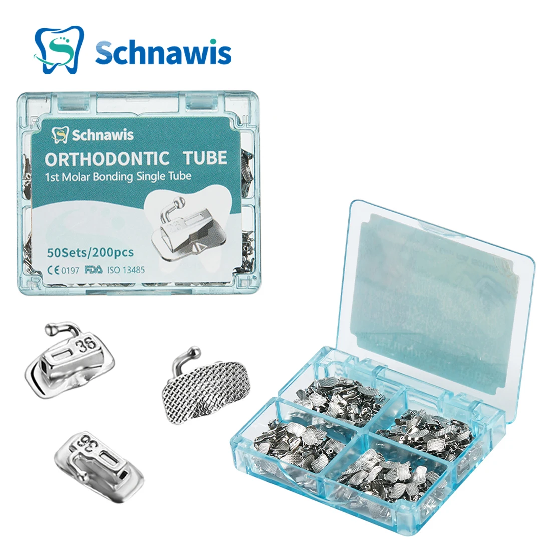 Tubos-bucales-de-uni-n-de-ortodoncia-Dental-tubo-bucal-no-Convertible ...