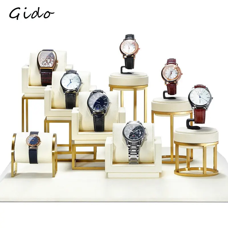 Pr-sentoir-de-montre-fen-tre-ensemble-de-supports-de-montre-de-haute ...