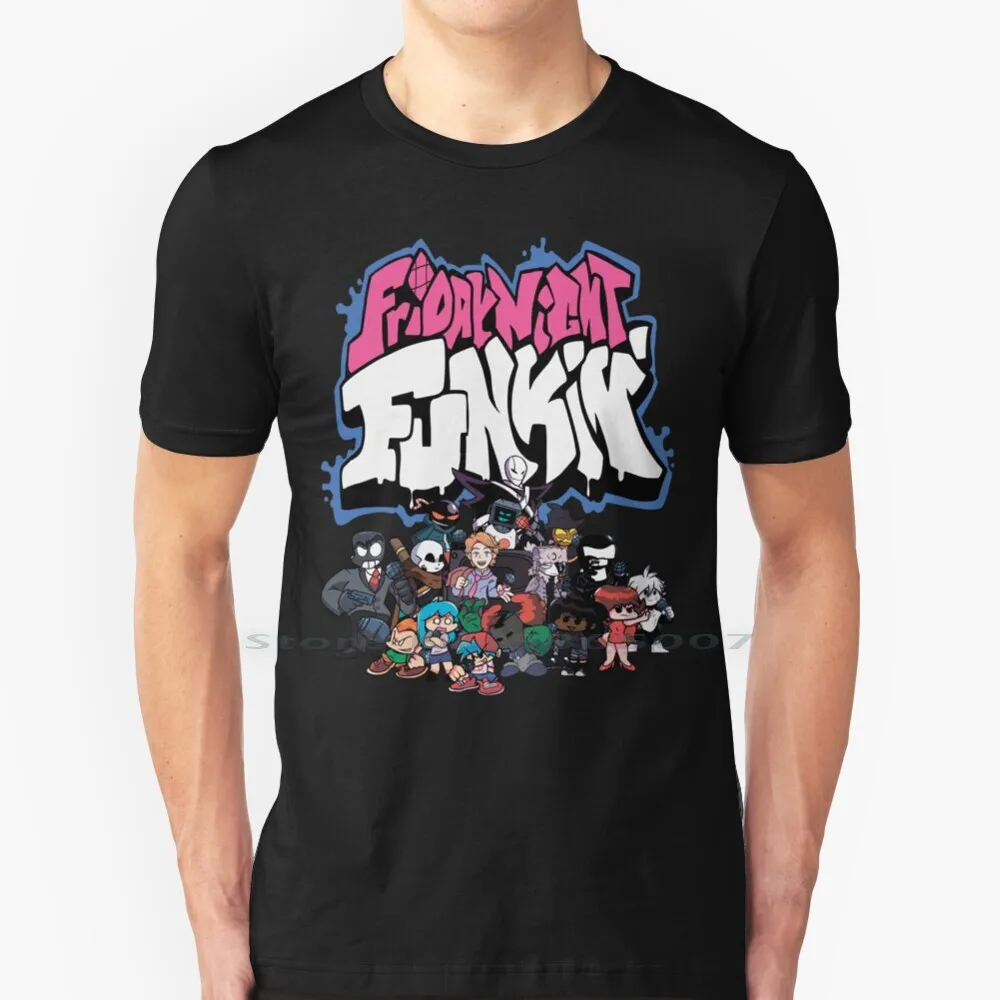 Fnf-karakterler-Mod-karakterler-T-Shirt-100-pamuk-Fnf-Fnf-Fnf-Fnf-Fnf ...