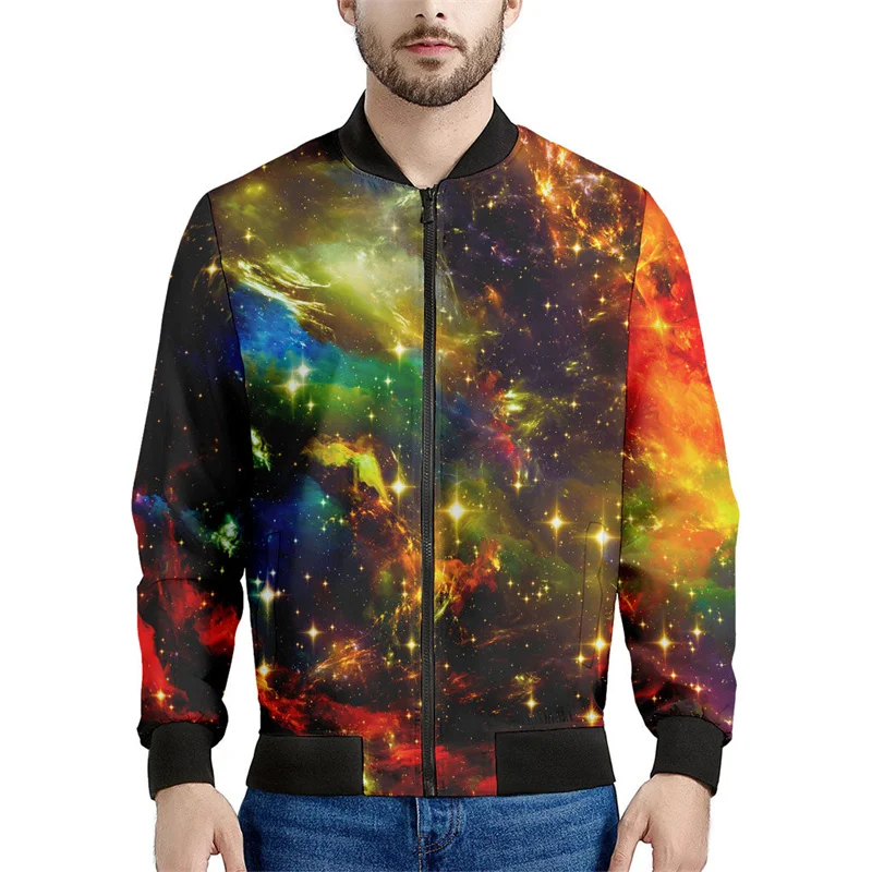 Colorful-Universe-Graphic-Jacket-Men-3d-Printed-Galaxy-Space-Zipper ...