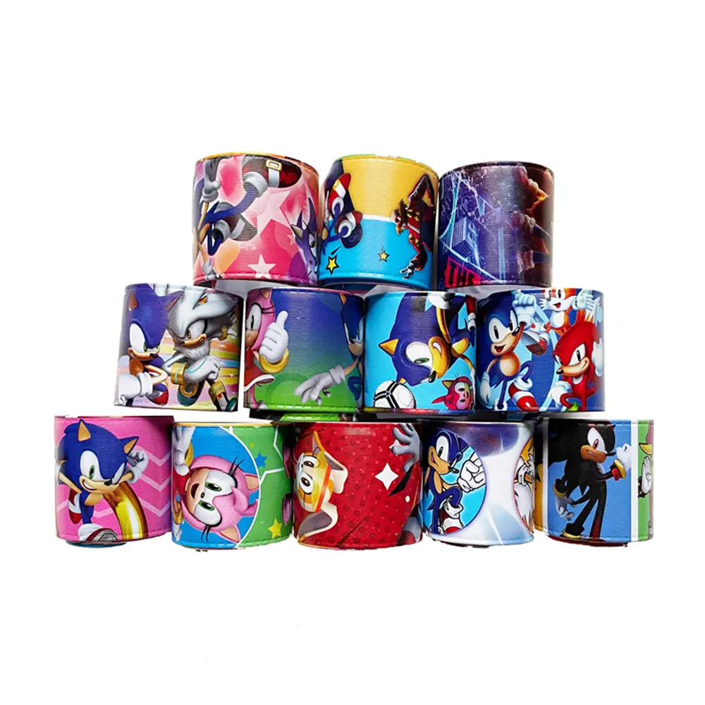 1pcs-Sonic-The-Hedgehog-Wrist-Strap-Clap-Ring-Slap-Bracelets-Kids ...