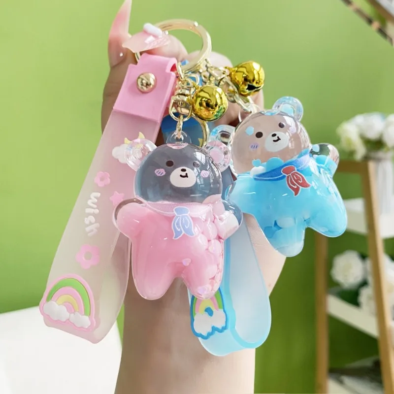 Cartoon-Jelly-Bean-Bear-Cute-Boudoir-Personality-Key-Ring-Chain-Bag ...