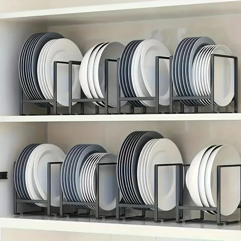 1pc-kitchen-cabinet-plate-storage-countertop-dish-rack-drawer-dinner ...