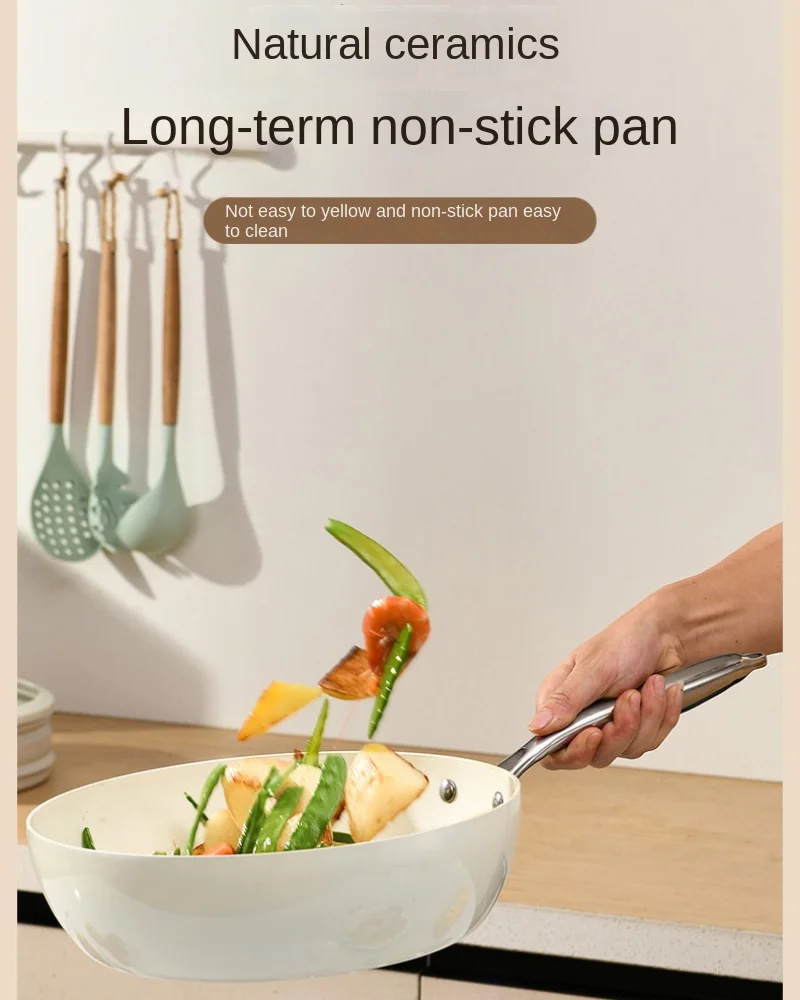 28cm-Cobblestone-Non-Stick-Pan-Pan-Pan-Frying-Pan-Deep-Frying-Pan ...