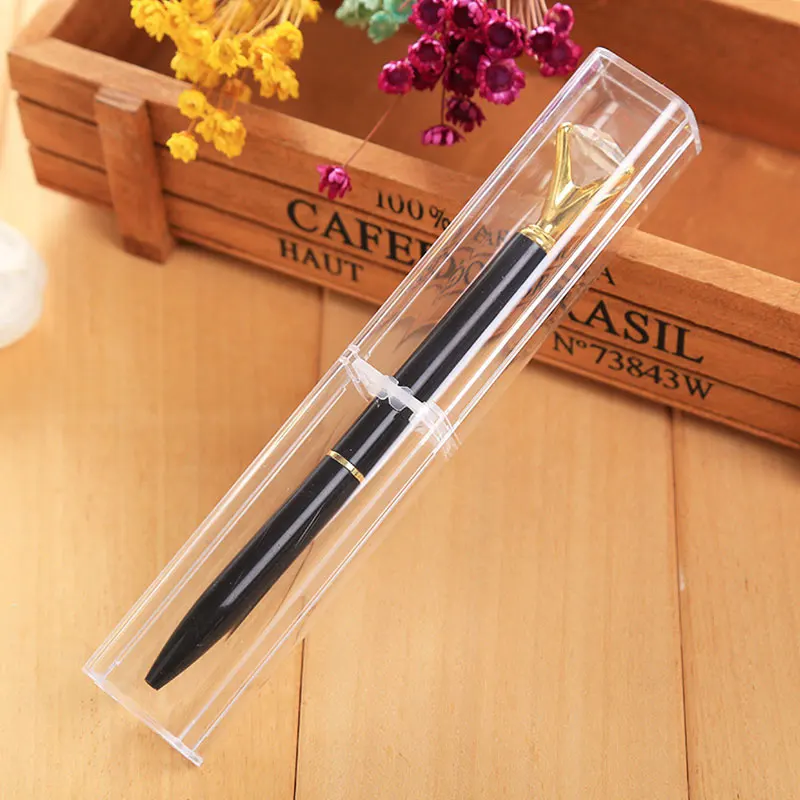 30Pcs-Business-Pen-Cases-Office-Gift-Pencil-Case-Beautiful-Transparent ...