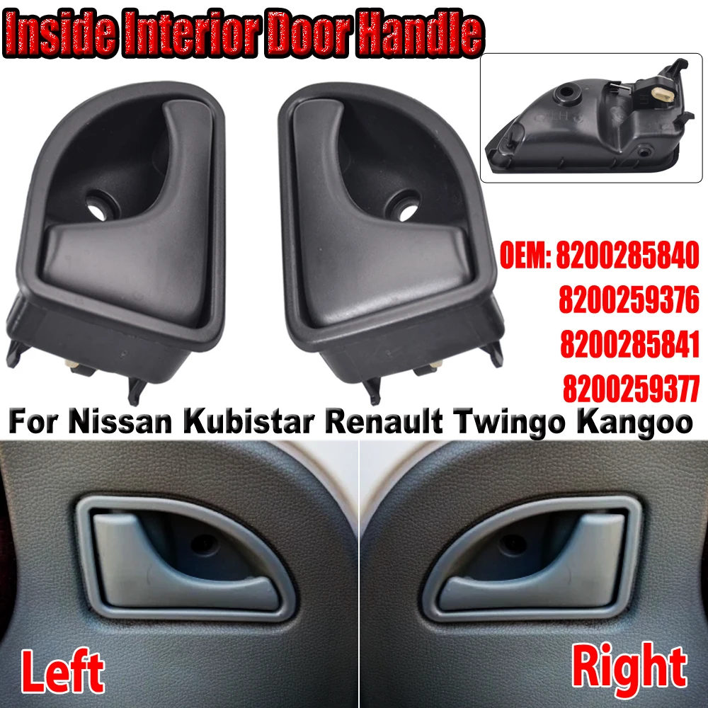 Car-Inside-Inner-Door-Handle-Left-Right-For-Renault-Twingo-Kangoo ...