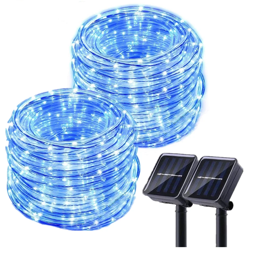 Solar-Rope-Lights-5-10-20M-Blue-Waterproof-Solar-Led-Tube-Fairy-Lights ...