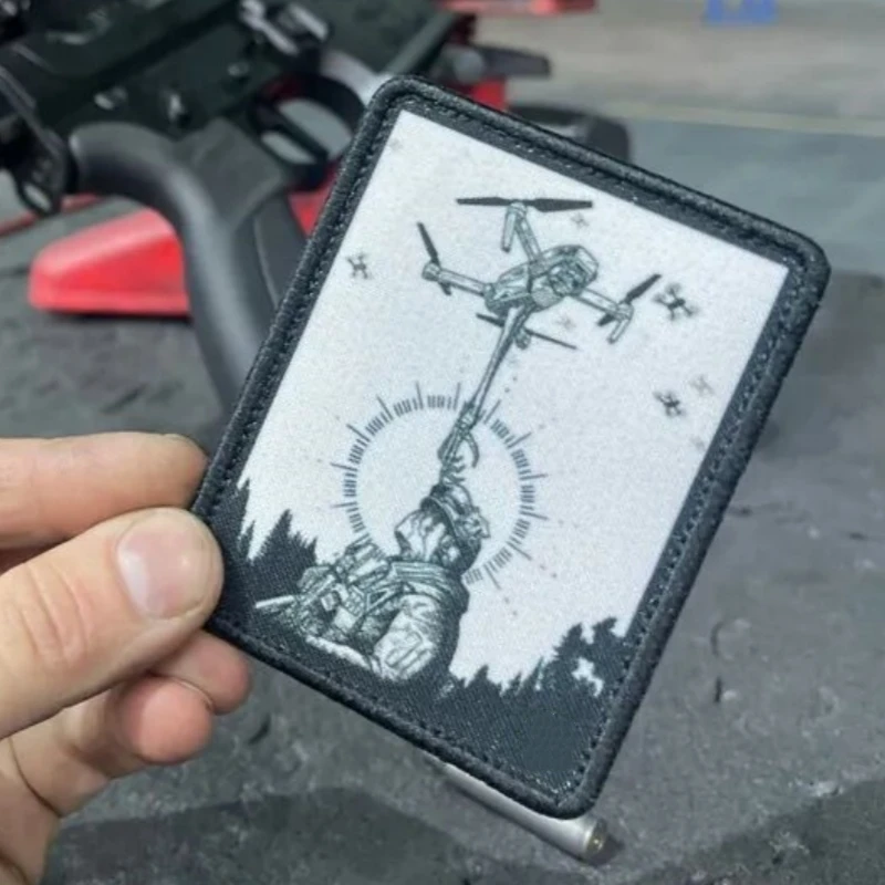 Russian-UAV-Skull-Soldier-Backpack-Tactical-Patches-Hand-of-Destiny ...