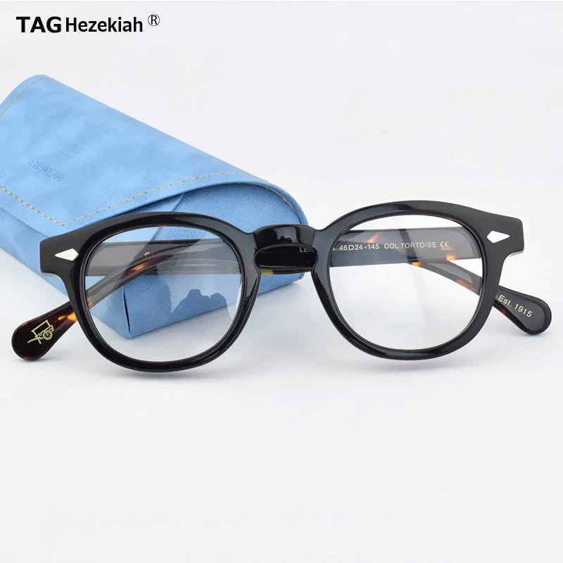 Retro-Eyeglasses-Frames-for-Men-Johnny-Depp-Acetate-spectacle-Women ...