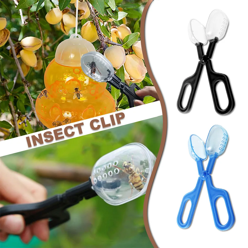 Portable-Transparent-Insect-Catcher-Scissor-Indoor-Outdoor-Kids-Fish ...