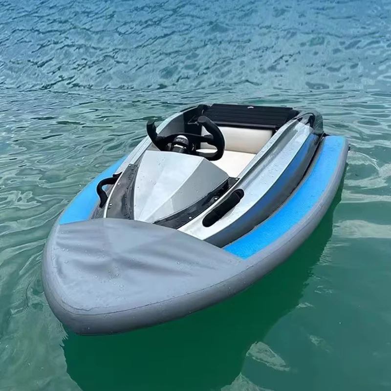 Mini Lancha Elétrica Cardine: Barco Compacto para Esportes Aquáticos e ...
